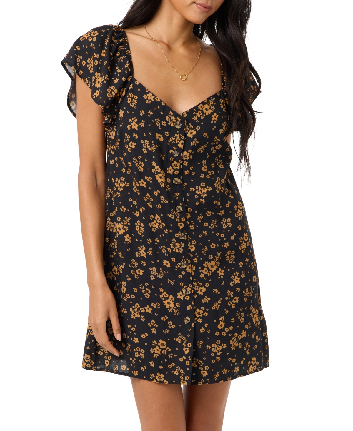 Click here for ONeill Womens Adalyn Maya Flora Floral Short-Sleev... prices