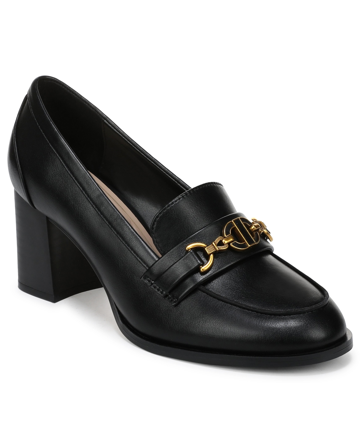 Click here for Giani Bernini Womens Petuniah Block Heel Loafer Pu... prices