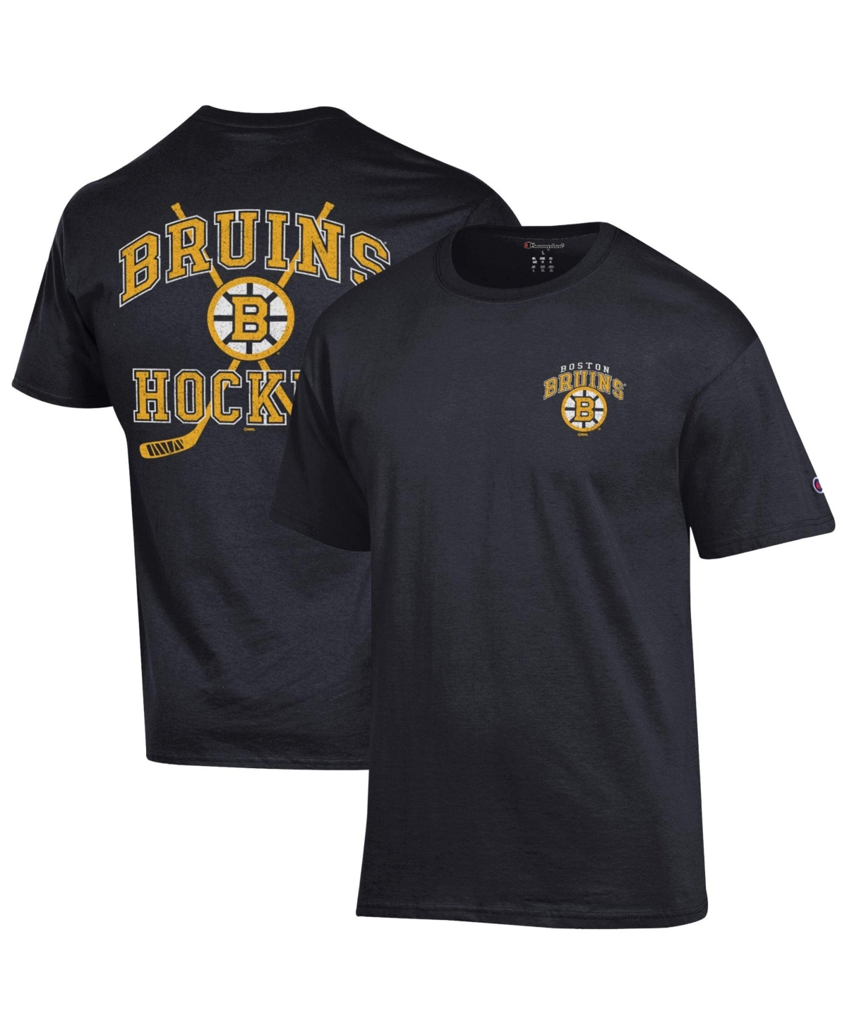 Click here for Champion Mens Black Boston Bruins Stick With It Je... prices