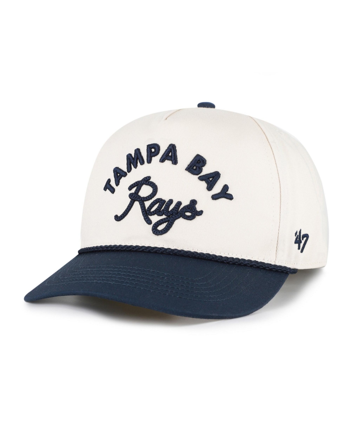 Click here for 47 Brand Mens Natural/Navy Tampa Bay Rays Rope Scr... prices