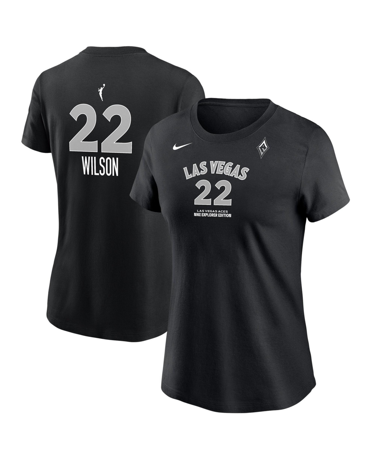 Click here for Nike Womens Las Vegas Aces Aja Wilson Name & Numbe... prices
