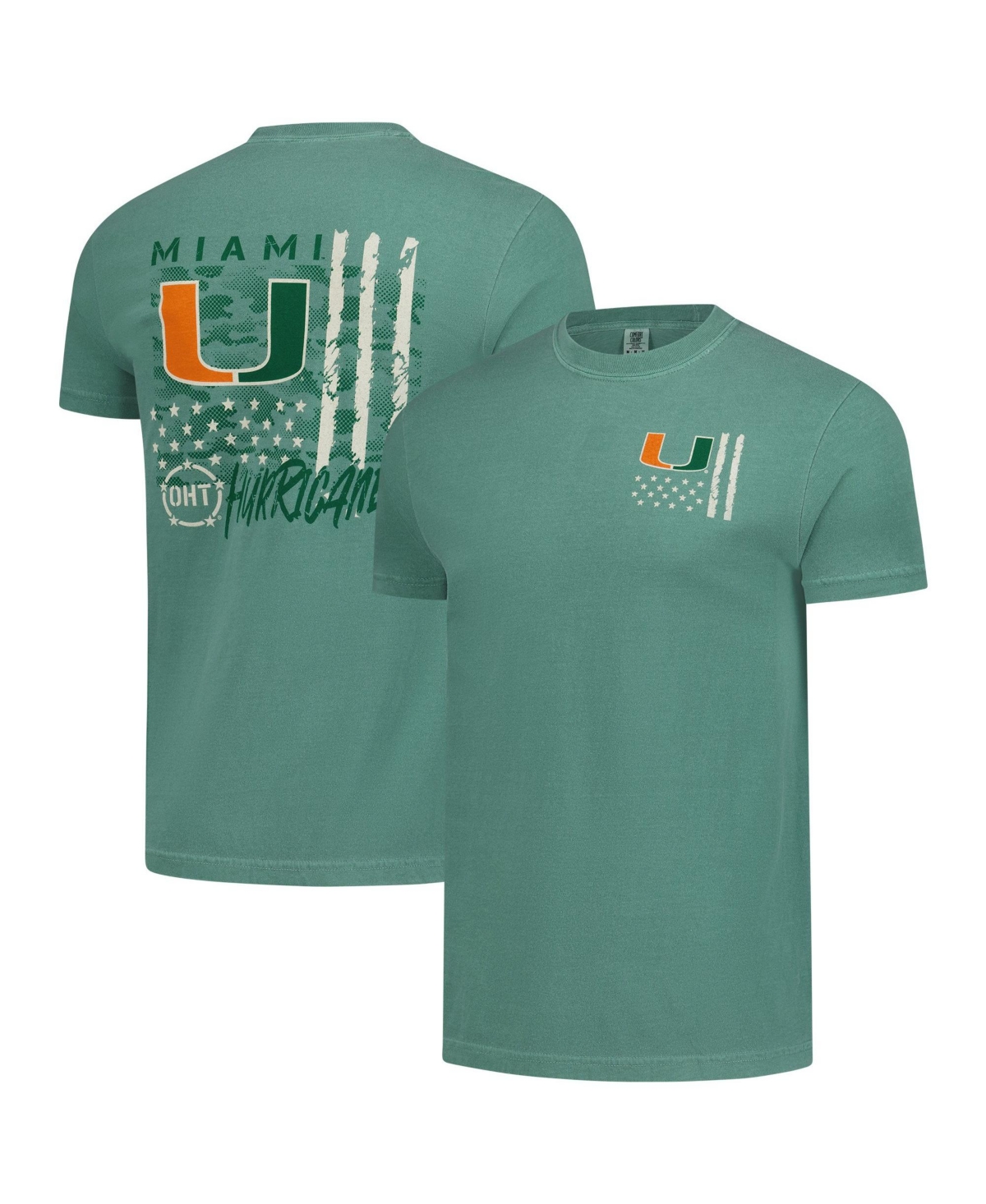 Click here for Image One Mens Miami Hurricanes Comfort Colors Oht... prices