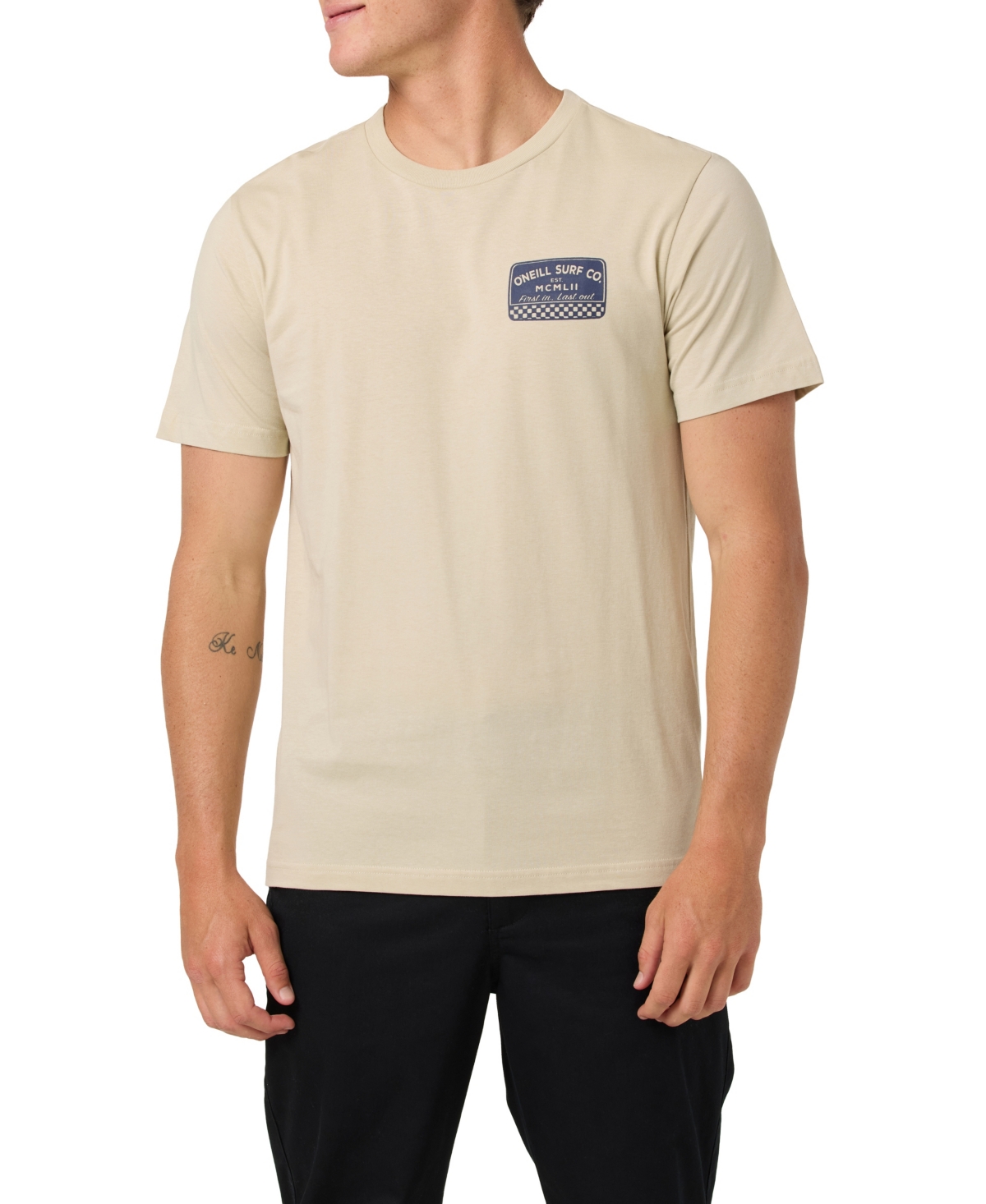 Click here for ONeill Mens Front Side Graphic Crewneck T-Shirt -... prices
