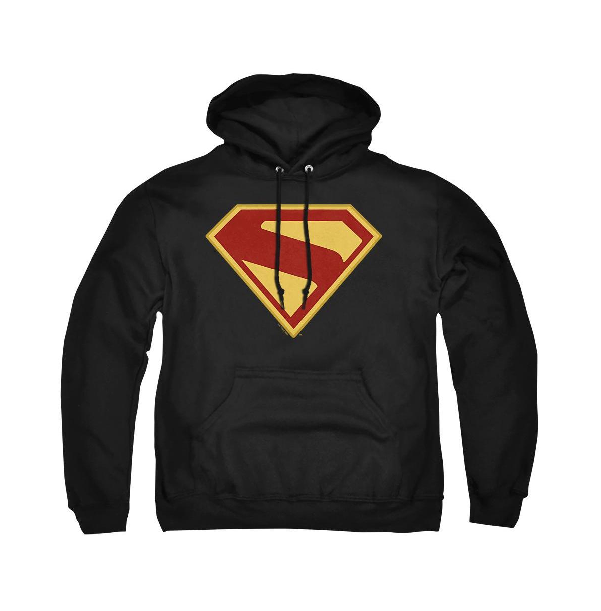 Click here for Superman Mens 2025 Logo Graphic Hooded Hoodie - Bl... prices