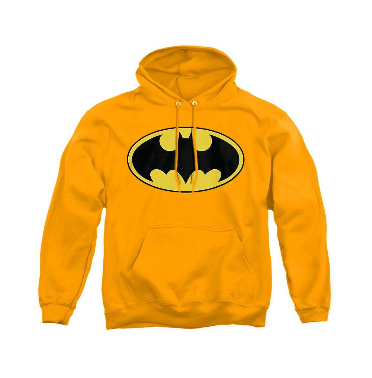 Click here for Batman Mens Classic Logo Pull-Over Hoodie - Gold prices