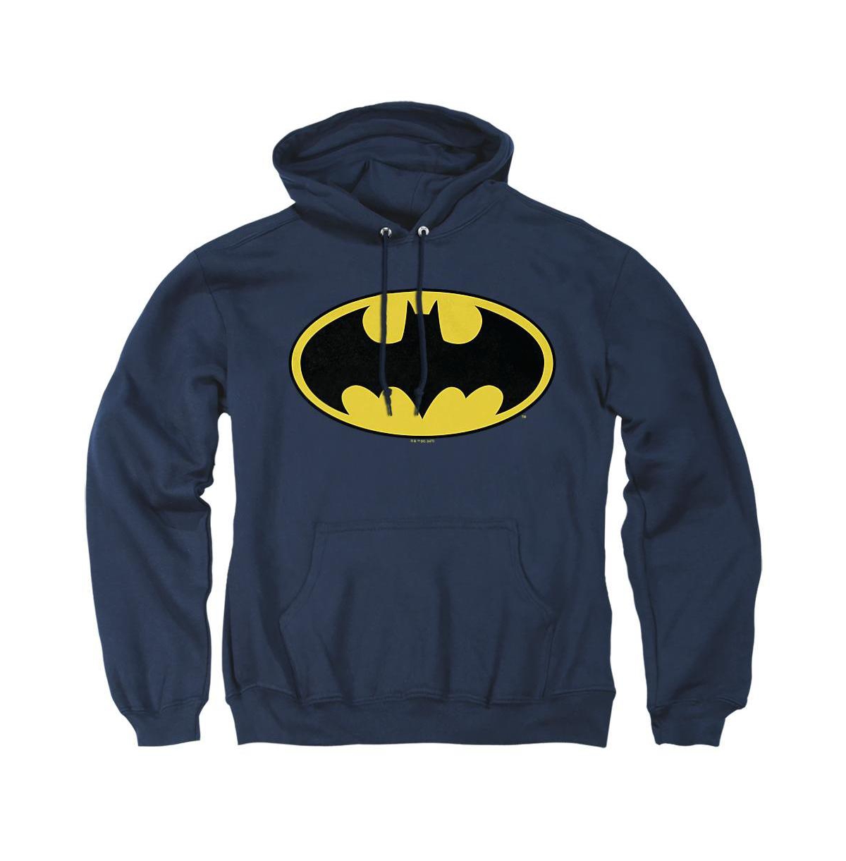 Click here for Batman Mens Classic Logo Pull-Over Hoodie - Navy prices