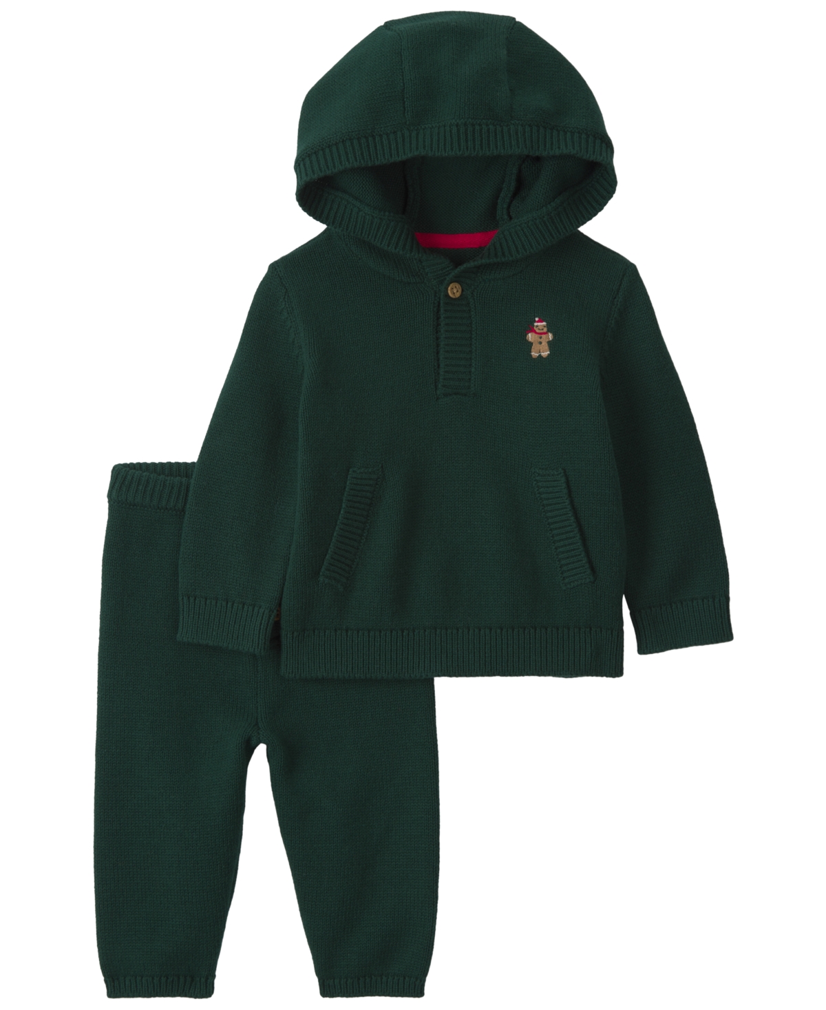 Click here for Carters Baby Boys Gingerbread Top and Pants  2-Pie... prices