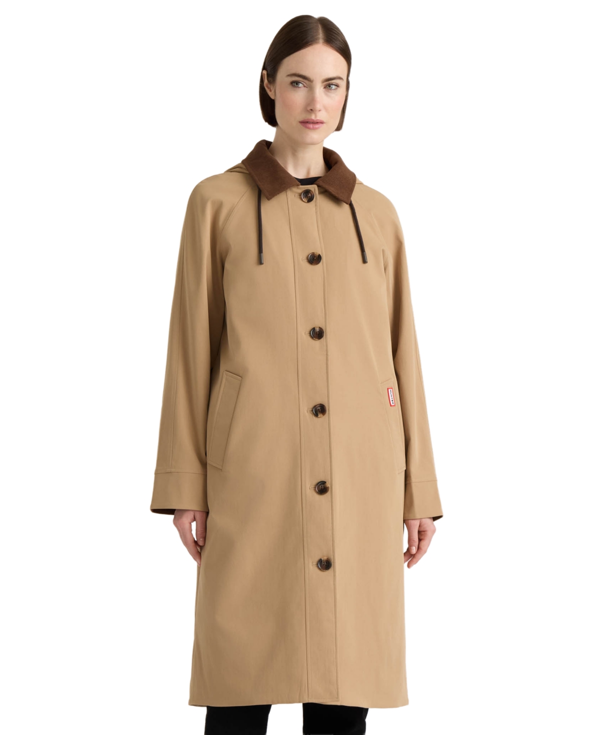 Click here for Hunter Womens Daisy Padded Longline Hooded Trench... prices