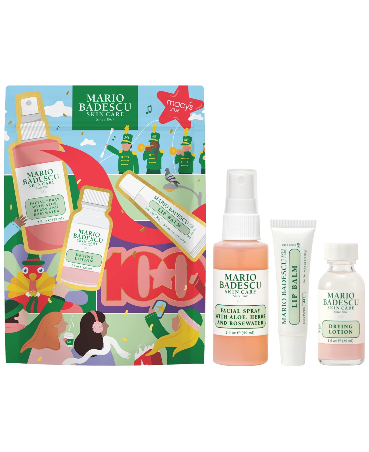 Click here for Mario Badescu 3-Piece Skincare Set prices