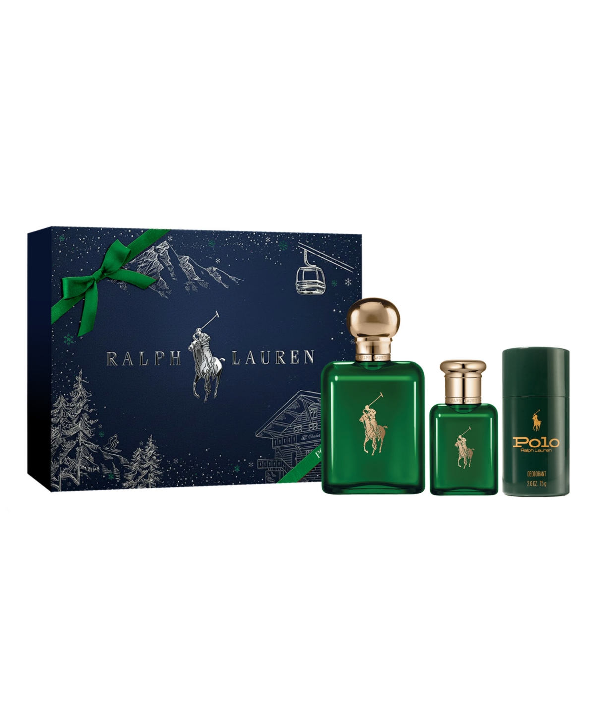 Click here for Ralph Lauren 3-Piece Polo Green Eau de Toilette Gi... prices