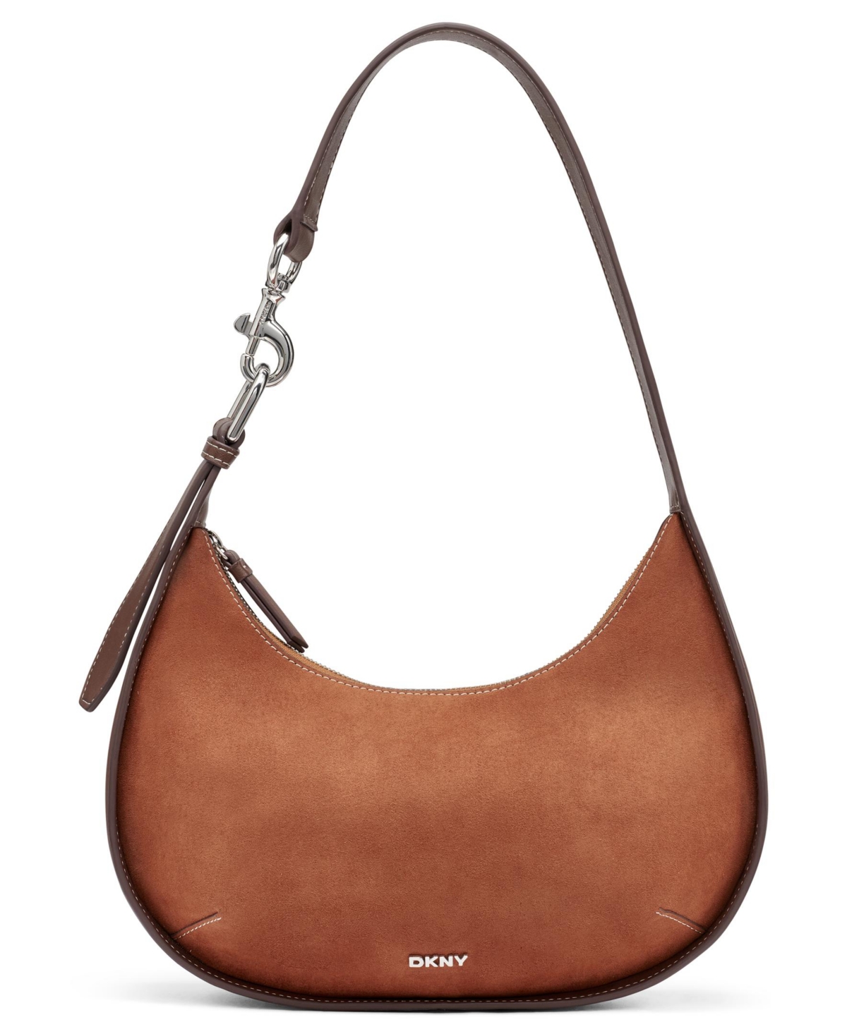 Click here for Dkny Thyme Medium Hobo Bag - Saddle prices