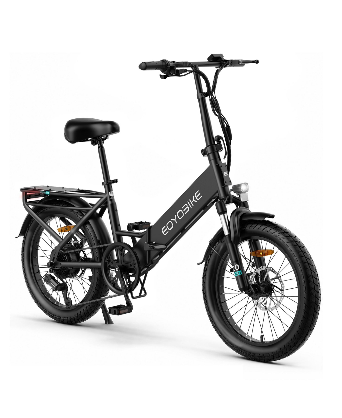Click here for Mooncool Adults Foldable Electric Bike 20 x 3.0 Fa... prices