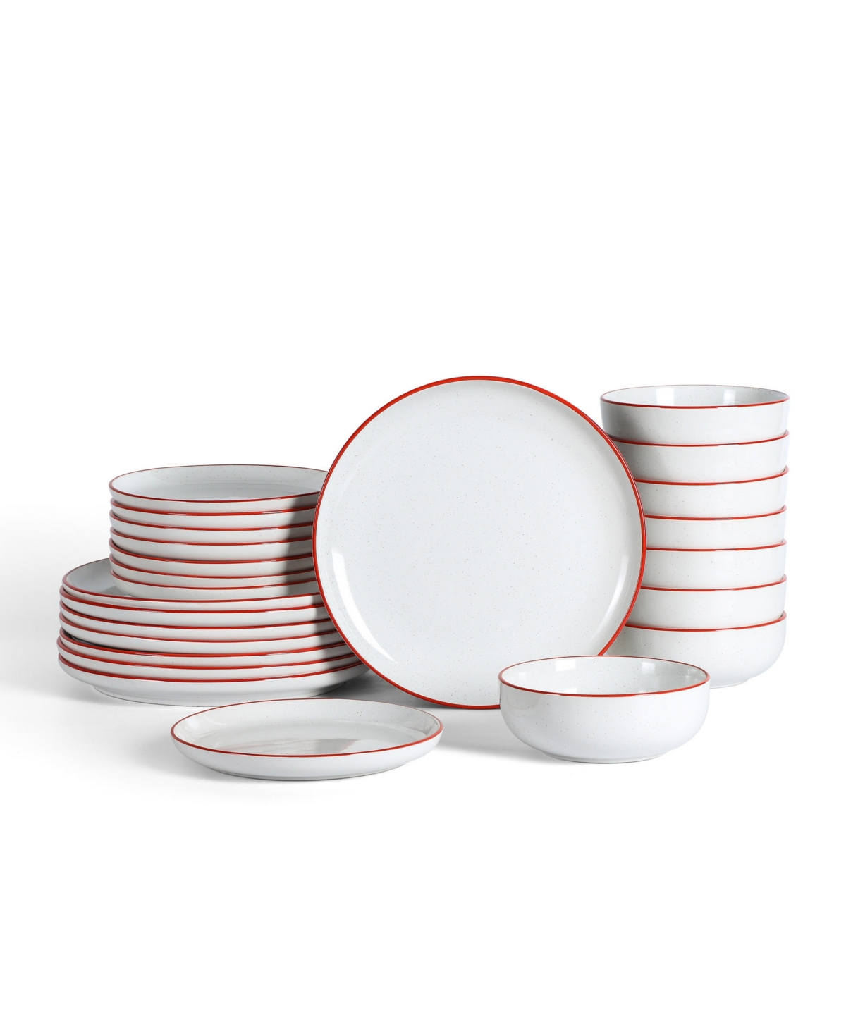 Click here for Earth & Clay Ezra 24-Piece Dinnerware Set  Service... prices