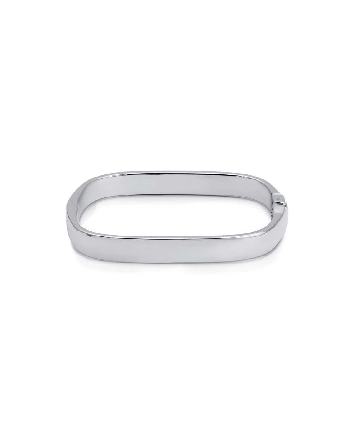 Click here for Ettika Silver-Plated Rounded Square Cuff Bracelet... prices