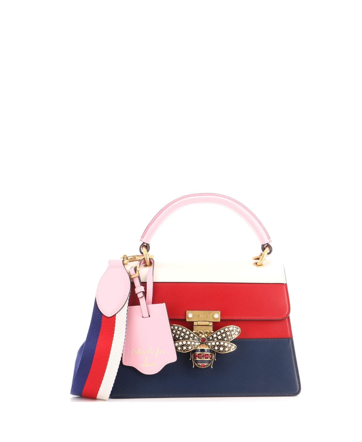 Click here for Pre-Owned Gucci Small Queen Margaret Top Handle Ba... prices