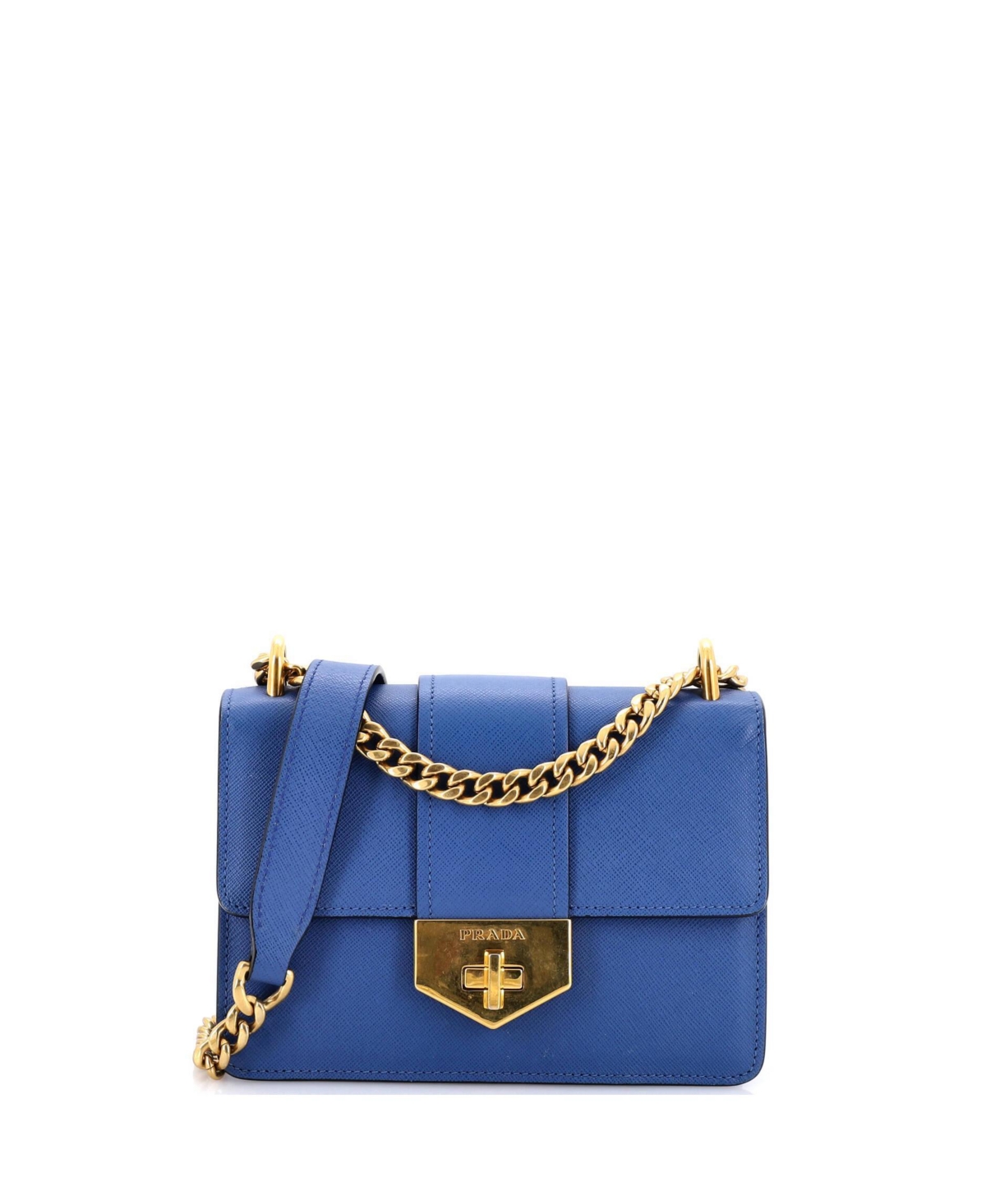Click here for Pre-Owned Prada Small Vintage Pattina Flap Shoulde... prices