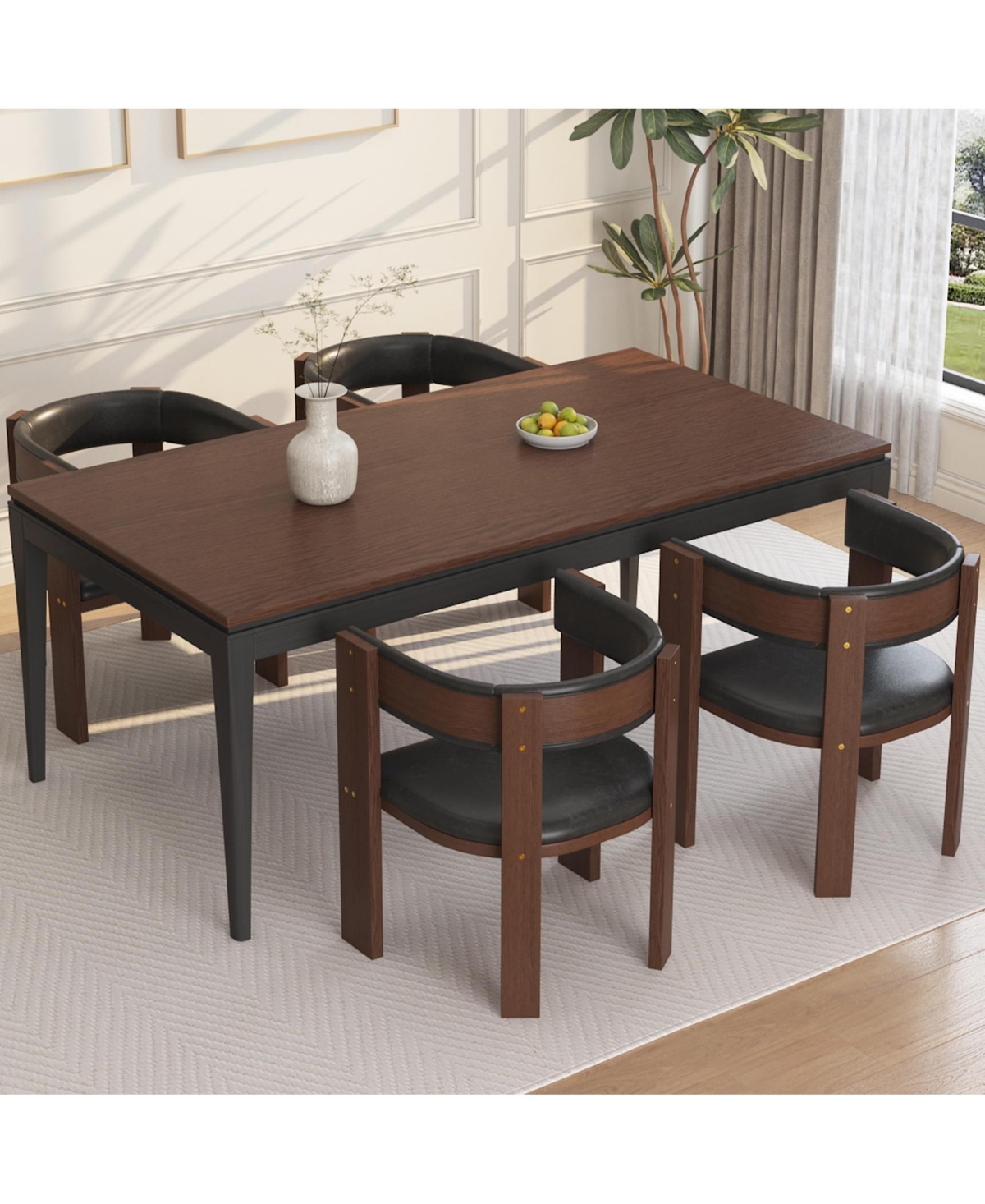 Click here for homfan Dining Chair Set of 4 Modern Kitchen Chairs... prices