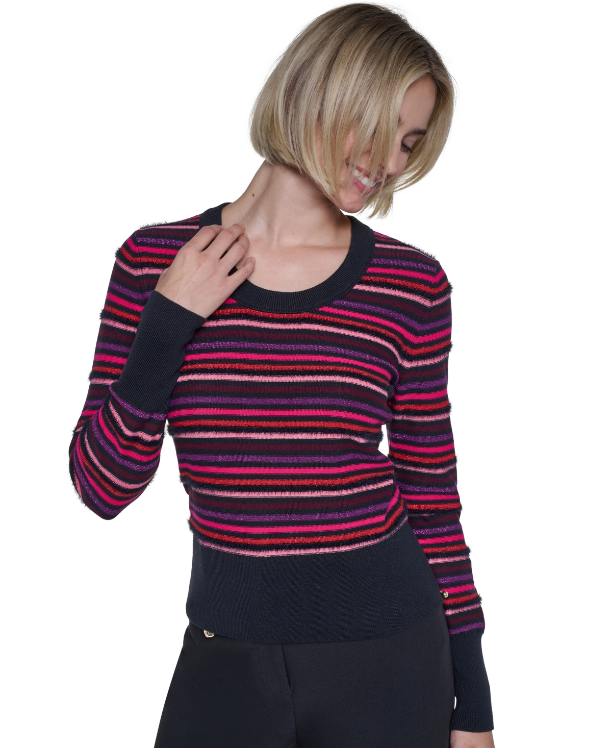 Click here for Sonia Rykiel Womens St Grmn Cmbo Stripe Poorboy St... prices