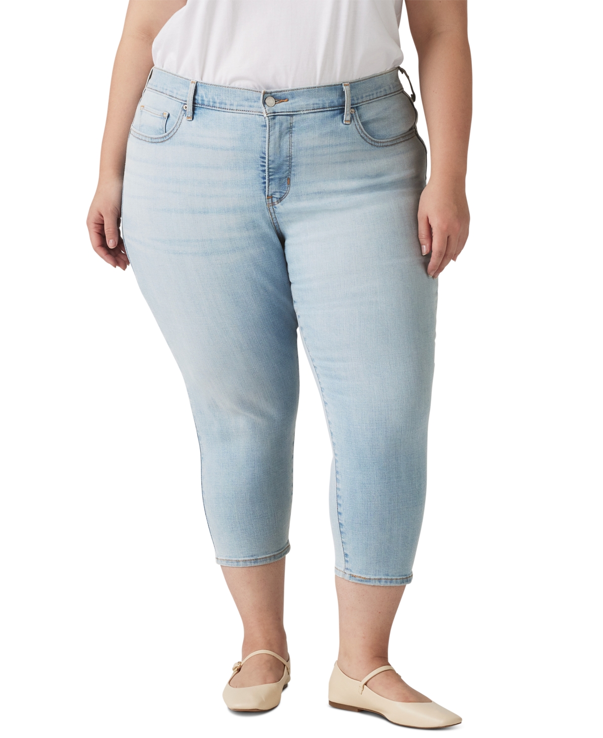 Click here for Levis Trendy Plus Size 311 Shaping Skinny Capri Je... prices