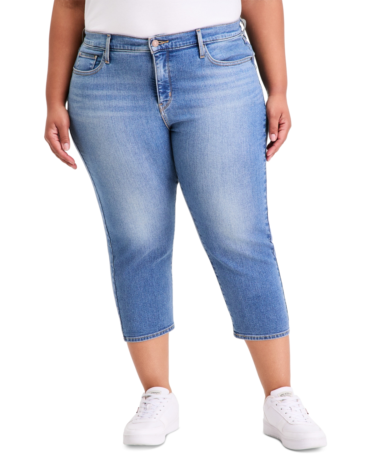 Click here for Levis Trendy Plus Size 311 Shaping Skinny Capri Je... prices