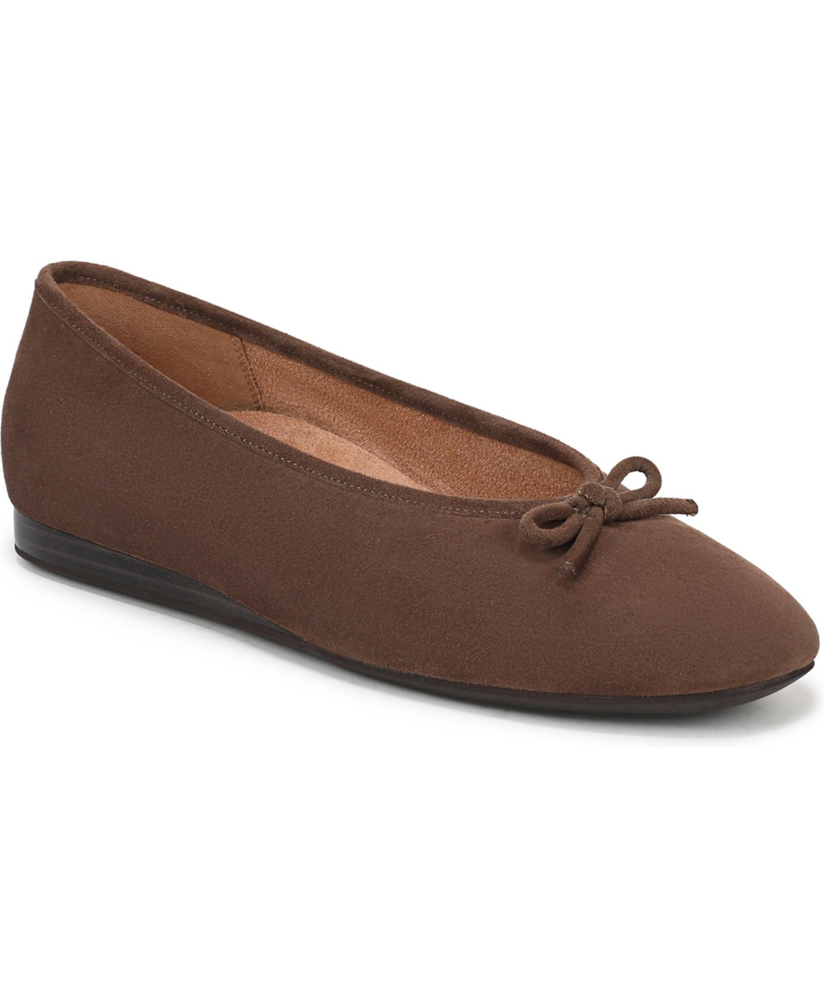 Click here for Vionic Womens Larissa Ballet Flats - Driftwood sue... prices