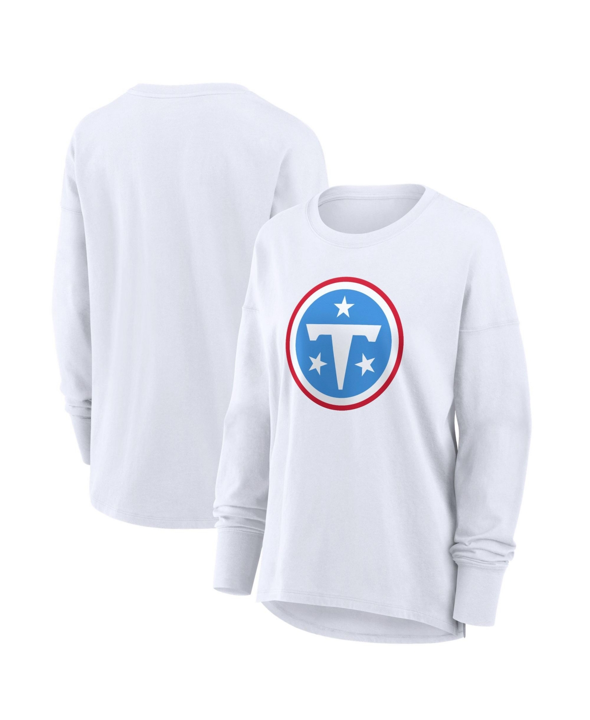 Click here for Fanatics Womens White Tennessee Titans Relaxed Hip... prices