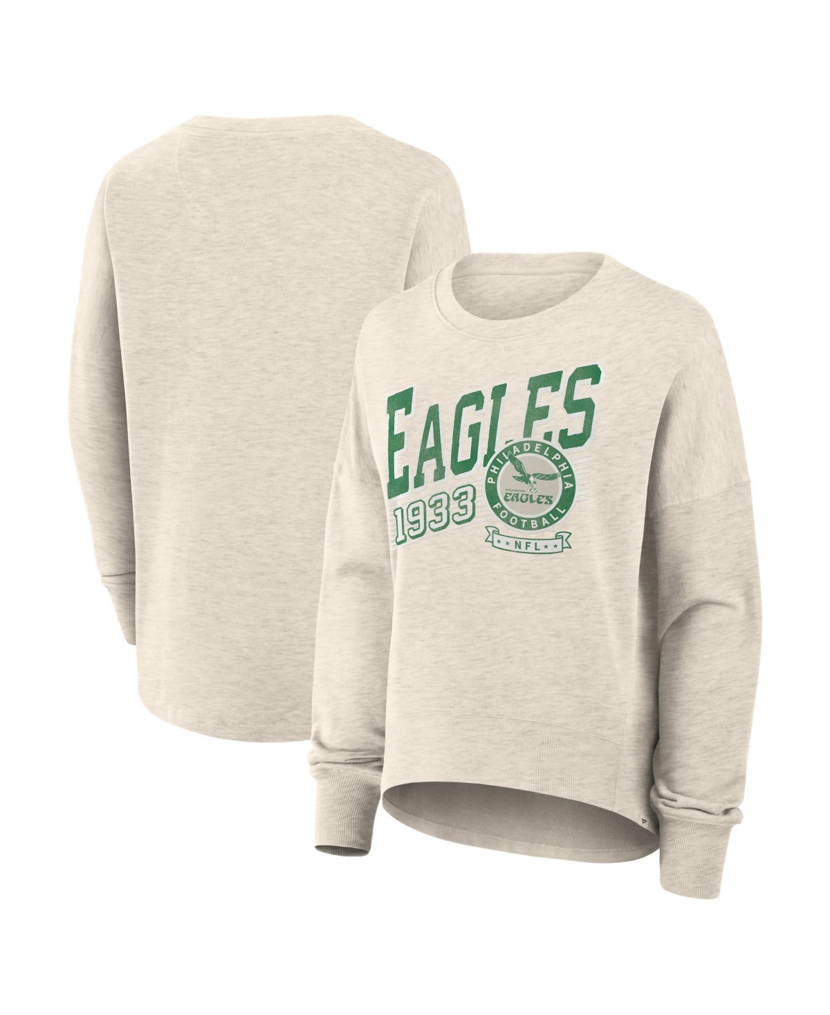 Click here for Fanatics Womens Cream Philadelphia Eagles Oversize... prices