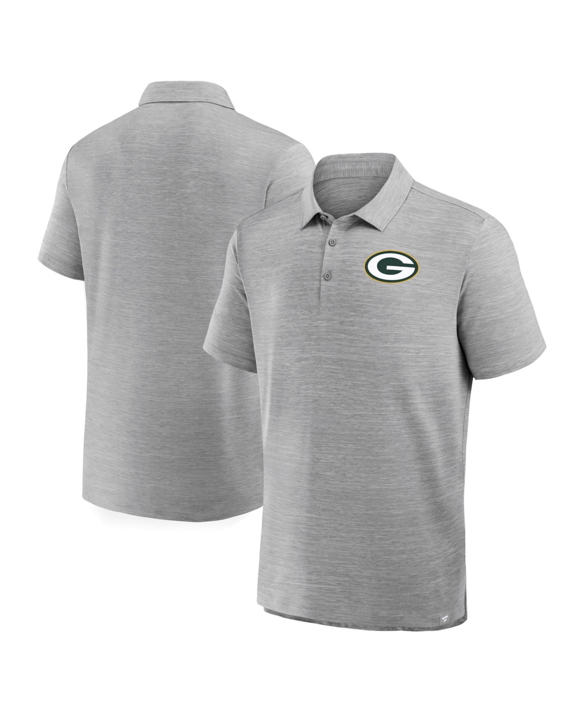 Click here for Fanatics Mens Heather Gray Green Bay Packers Clutc... prices
