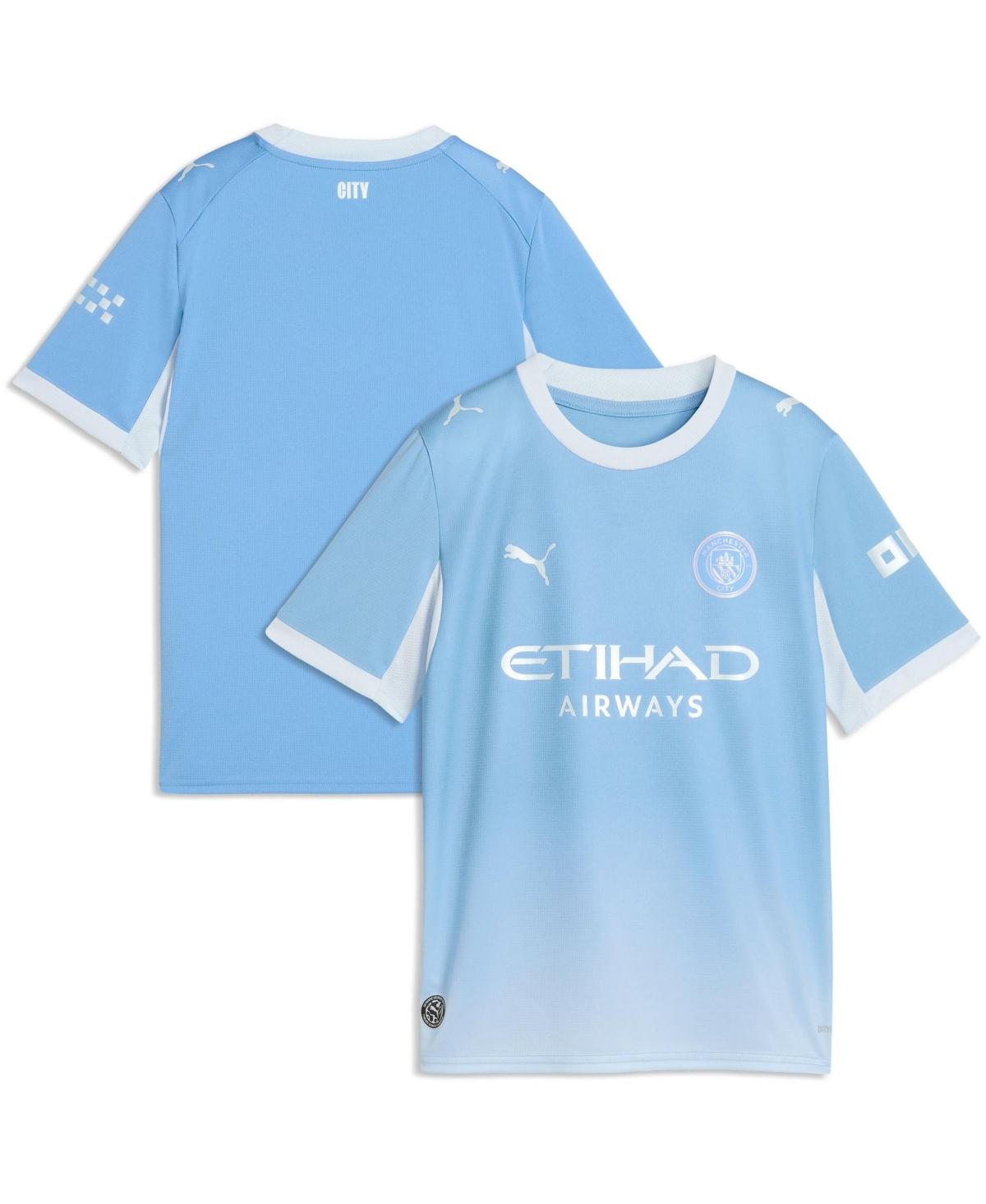 Click here for Puma Big Boys and Girls Light Blue Manchester City... prices