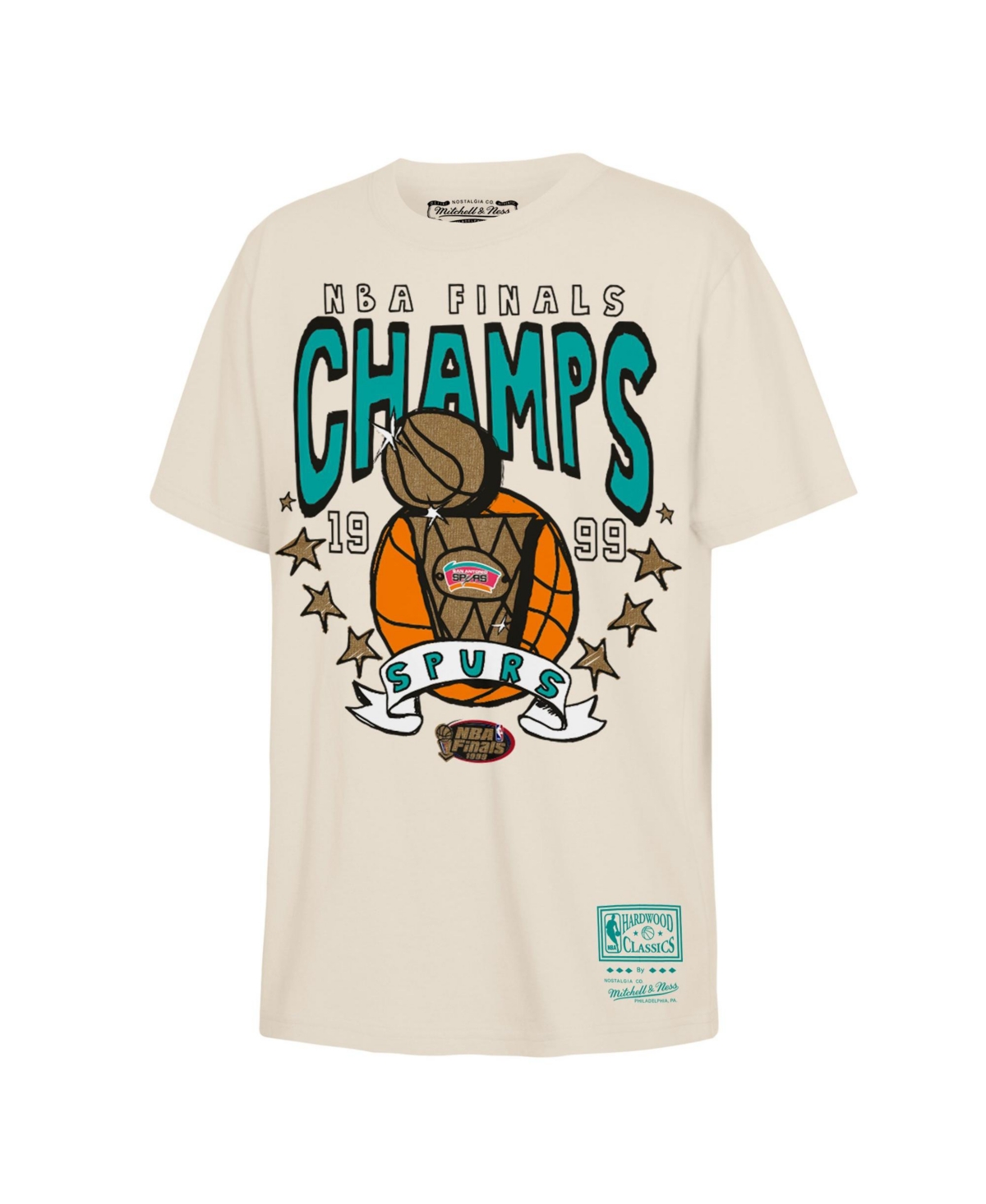 Click here for Mitchell & Ness Big Boys and Girls Natural San Ant... prices