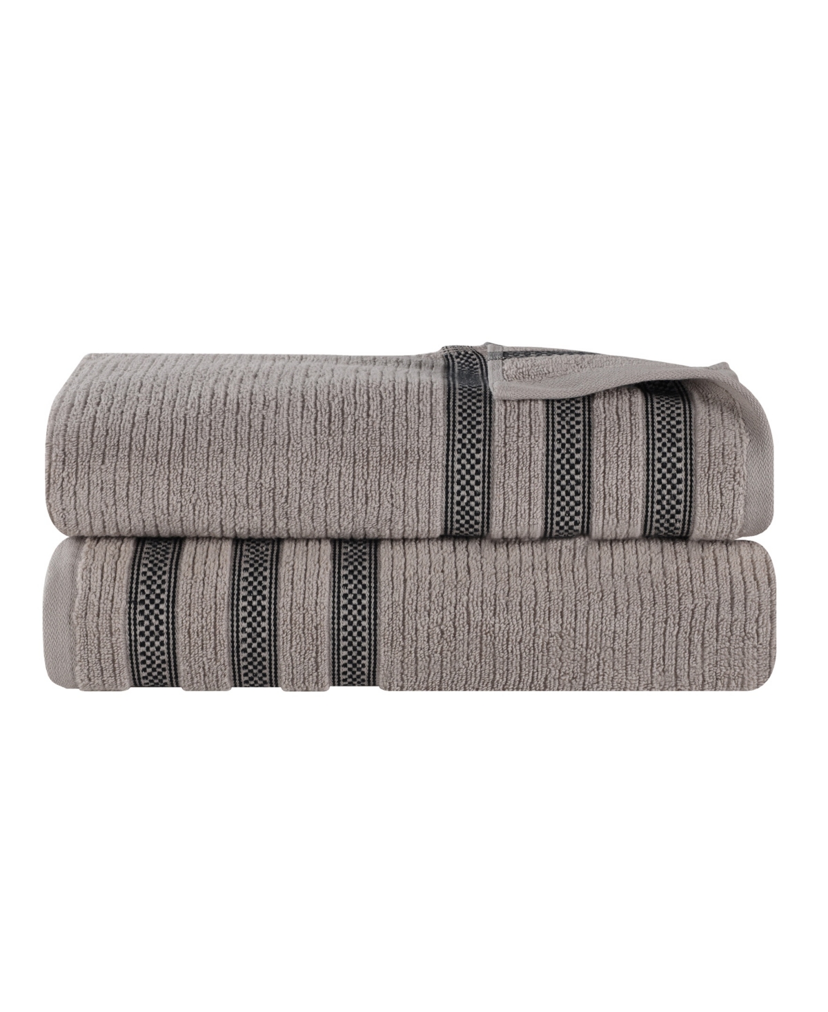 Click here for Superior Brea Zero Twist Cotton Ribbed Geometric B... prices