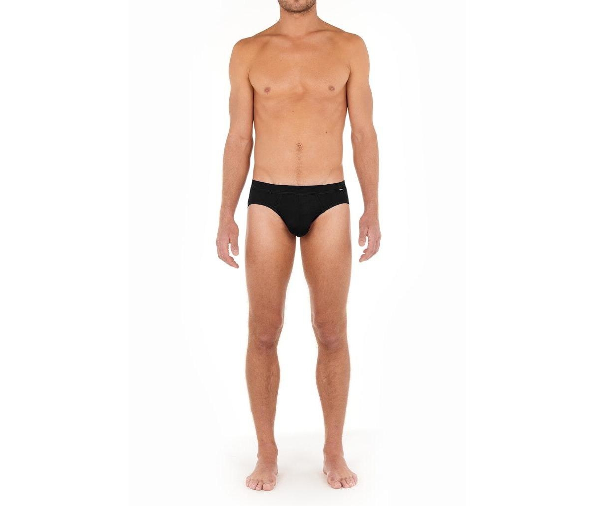 Click here for Hom Mens Tencel Soft Comfort Mini Briefs - Black prices