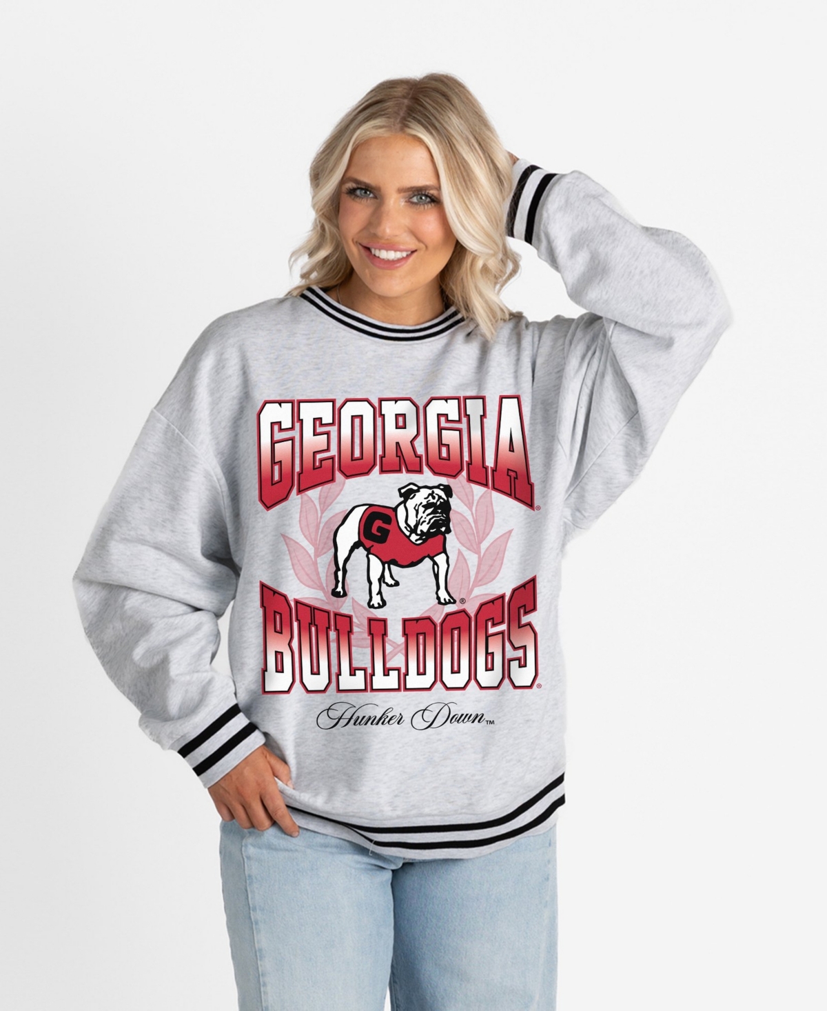 Click here for Gameday Couture Womens Ash Georgia Bulldogs Oversi... prices