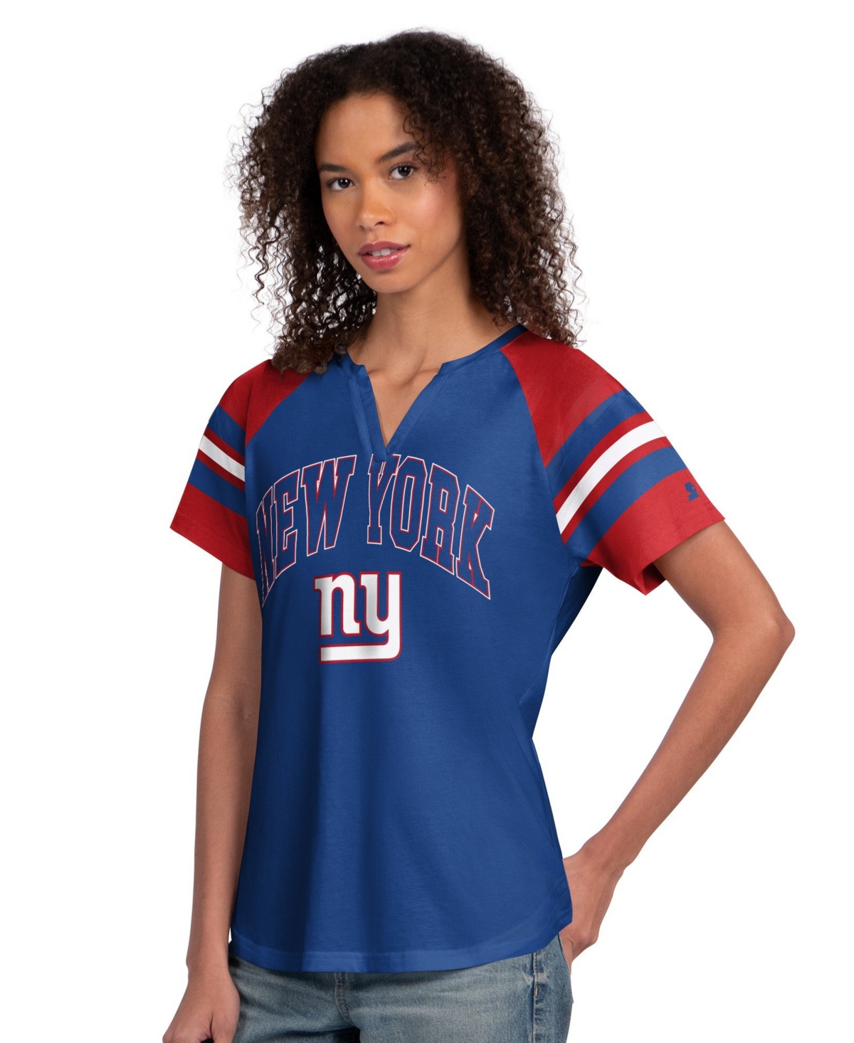 Click here for Starter Womens Royal New York Giants Game On Notch... prices