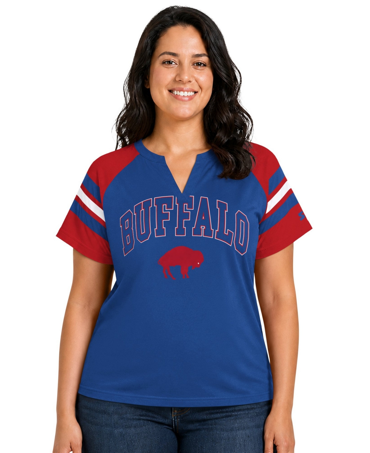 Click here for Starter Womens Royal Buffalo Bills Plus Size Throw... prices