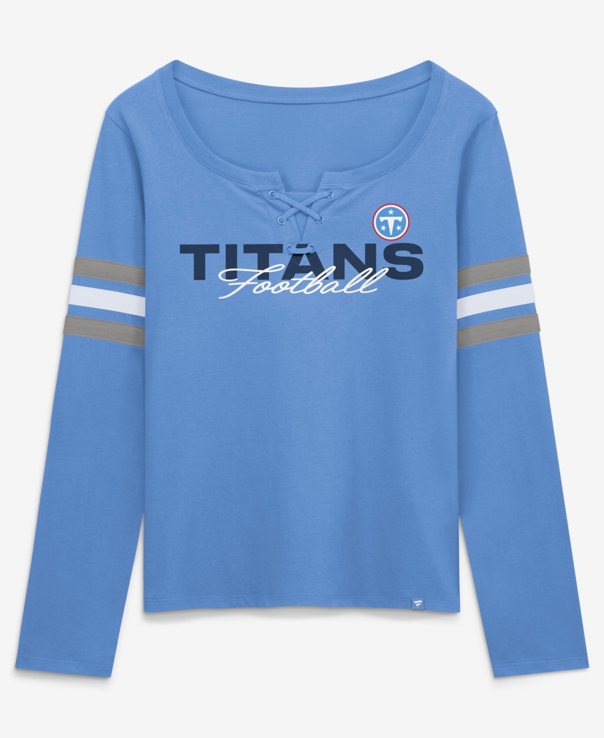 Click here for Fanatics Womens Blue Tennessee Titans Team First C... prices