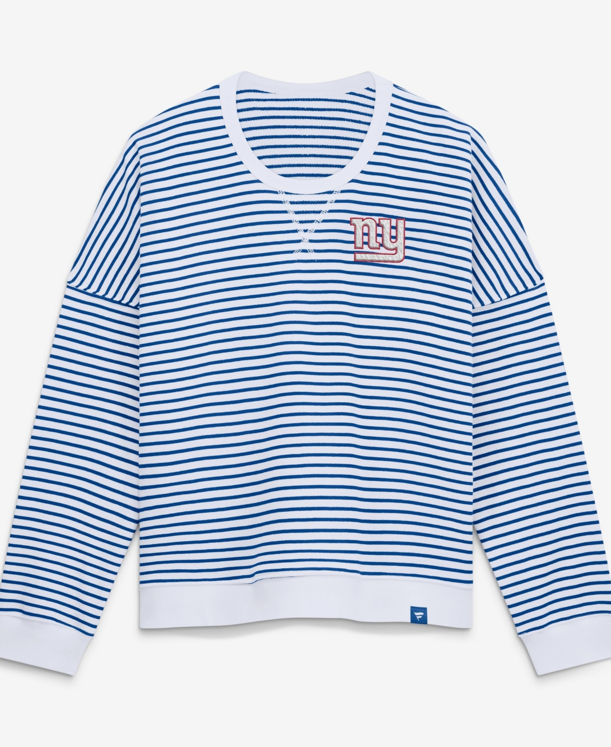 Click here for Fanatics Womens White/Royal New York Giants Stripe... prices