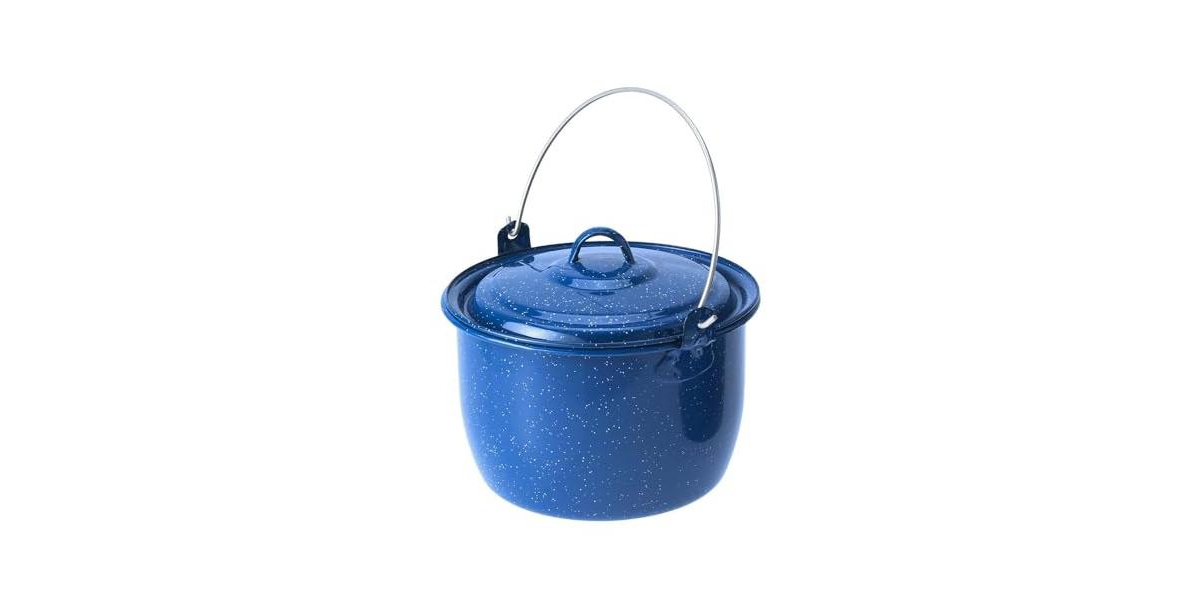 Click here for Piscifun 4.25 Qt Enamel Convex Kettle Camping Farm... prices