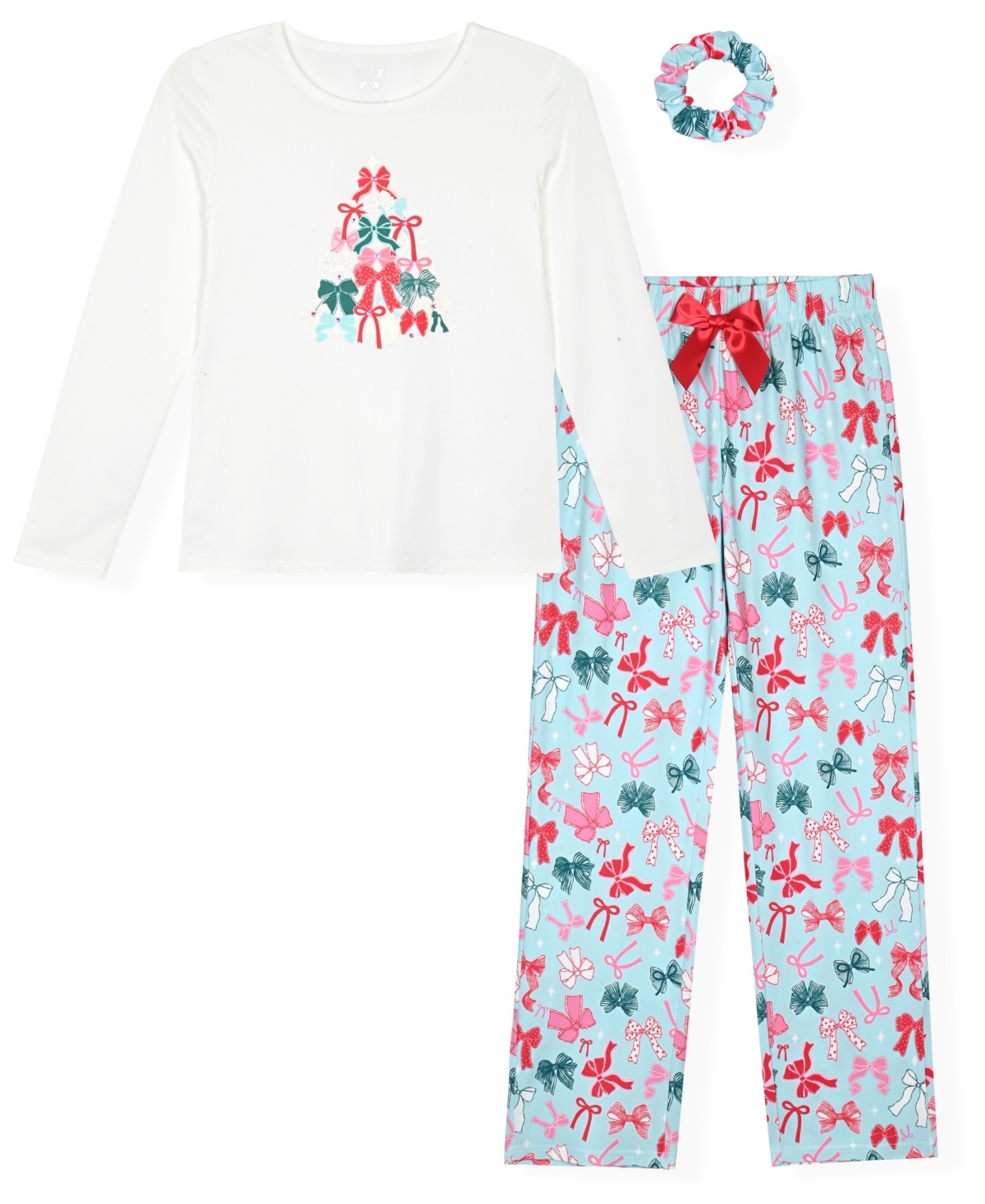 Click here for Max & Olivia Girls 5-16 Rib Top  Milky Print Pants... prices