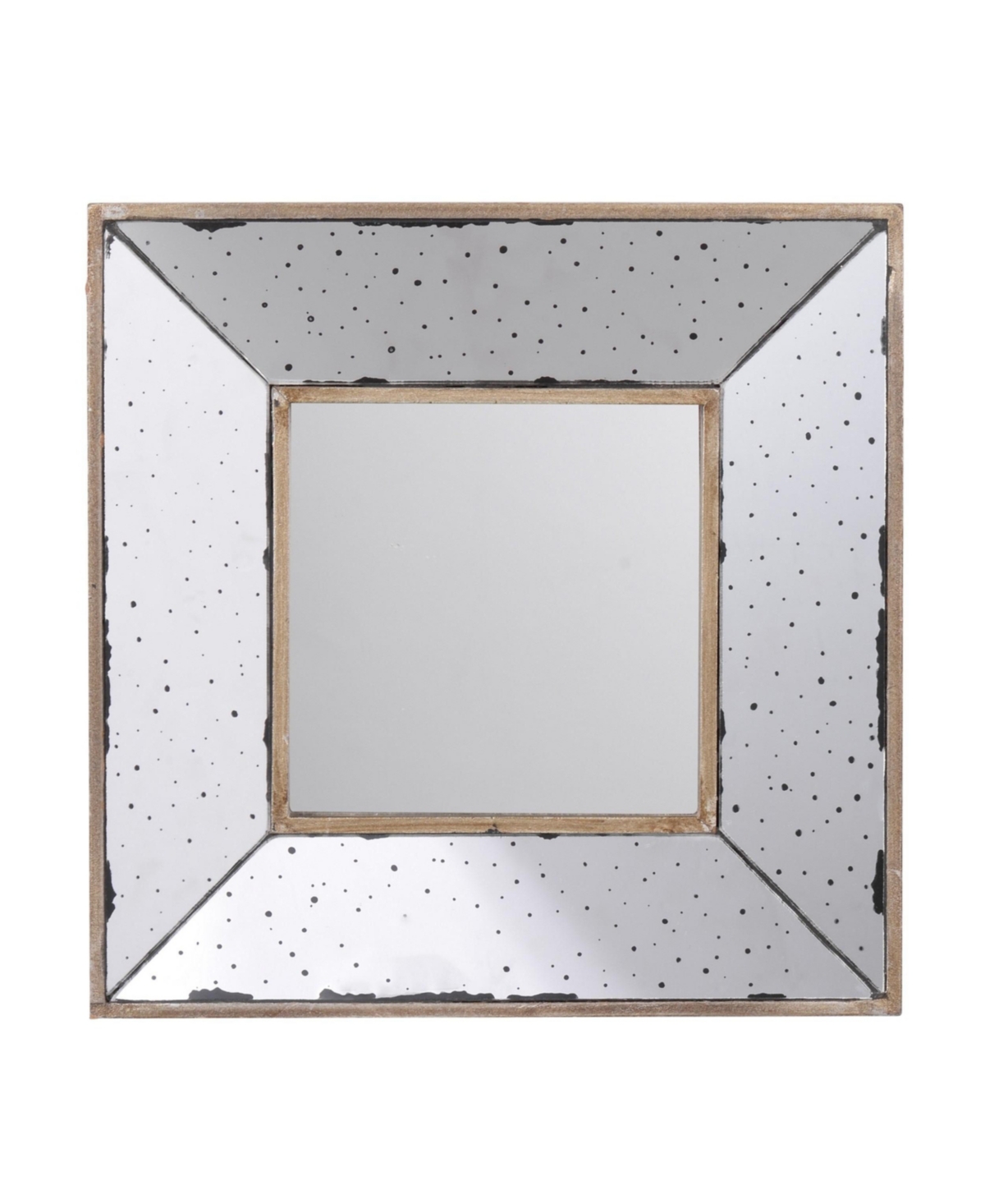 Click here for Busdays 12 Inch Square Joe Wall Mirror 3D Speckled prices
