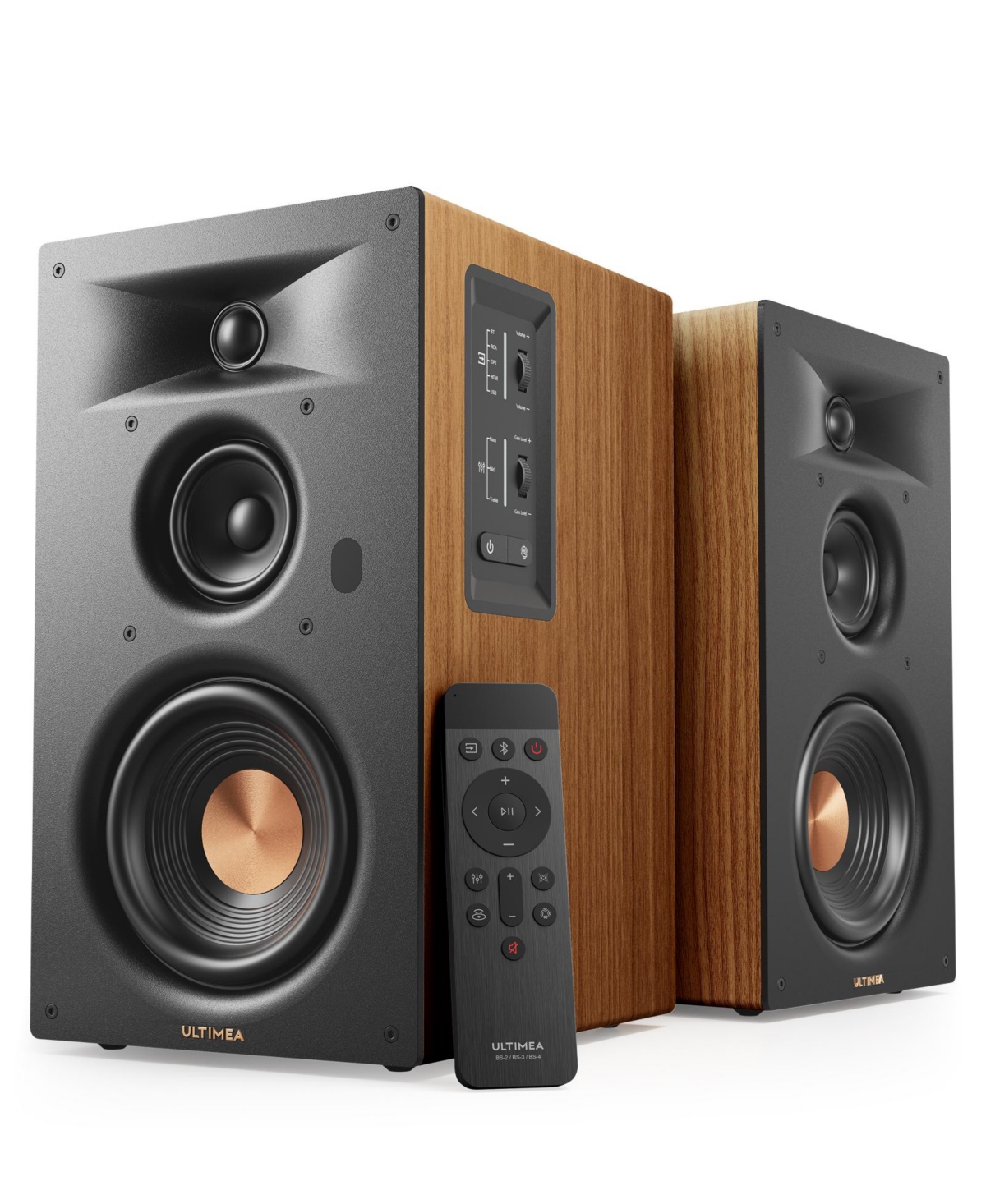 Click here for Ultimea Bs-3 3-Way Powered Bookshelf Speakers  70W... prices