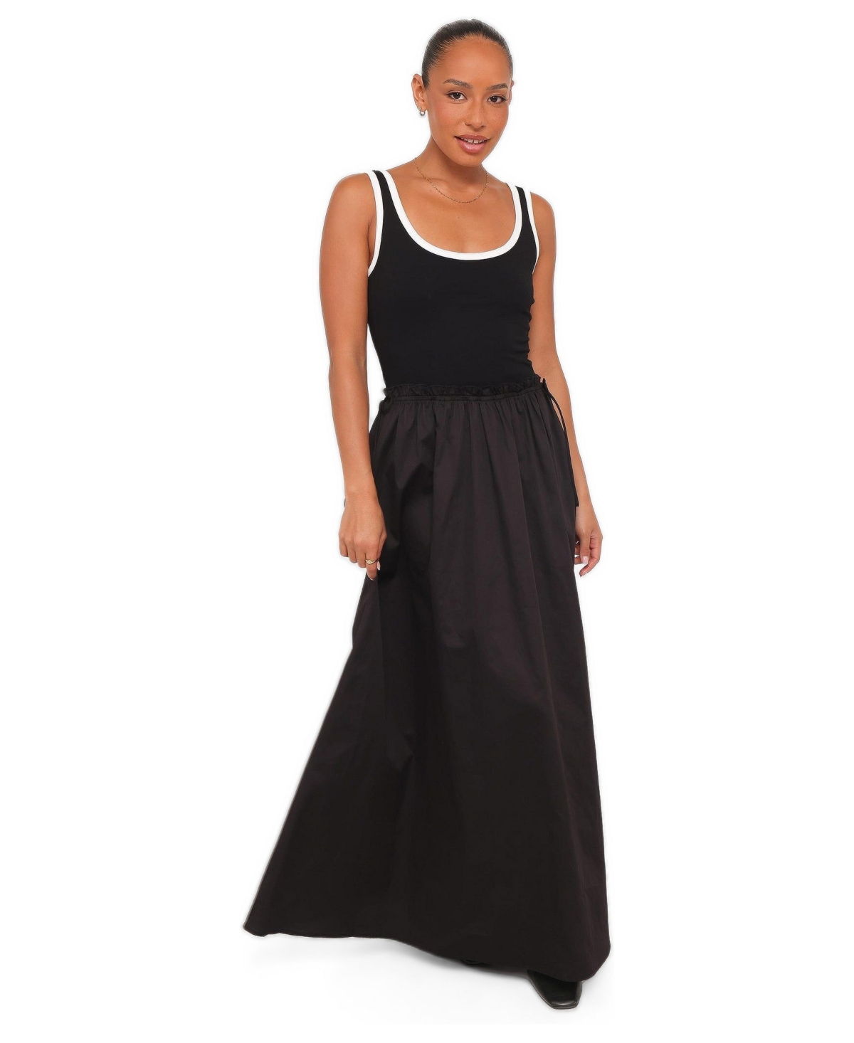 Click here for Petal and Pup Womens Finesse Maxi Dress - Black prices