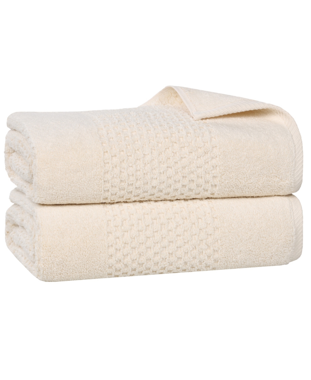 Click here for Superior Playa Cotton 2-Piece Bath Sheets Set - Iv... prices