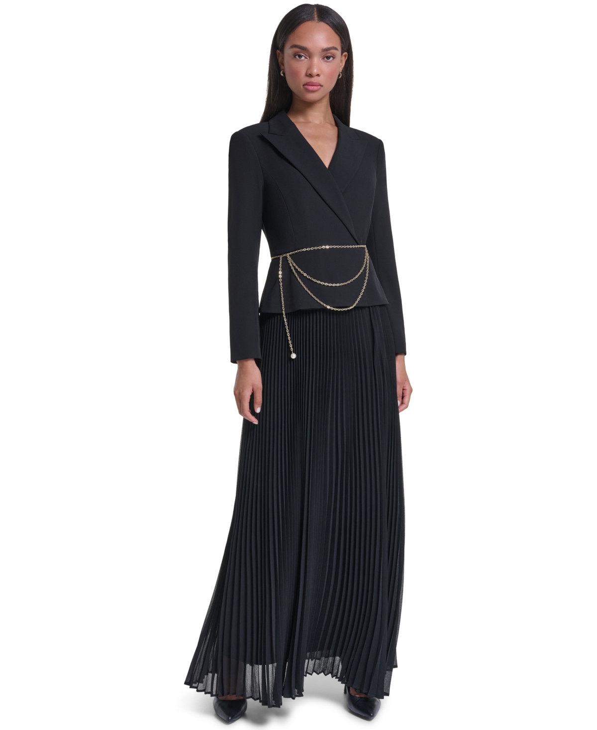 Click here for Karl Lagerfeld Paris Womens Floor-Length Tuxedo-In... prices