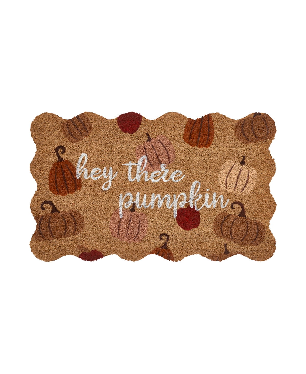 Click here for Vcny Home Hey There Pumpkin Outdoor Coir Doormat... prices