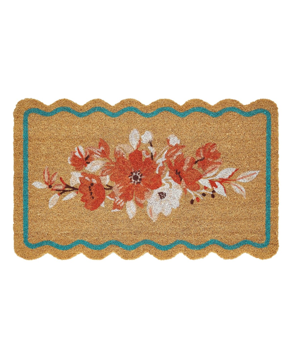 Click here for Vcny Home Flowers Shape Outdoor Coir Doormat  18 x... prices