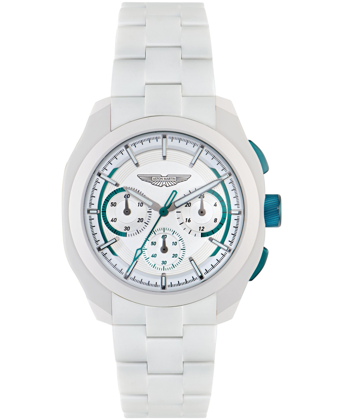 Click here for Aston Martin Mens Quartz Three-Hand White Ceramic... prices