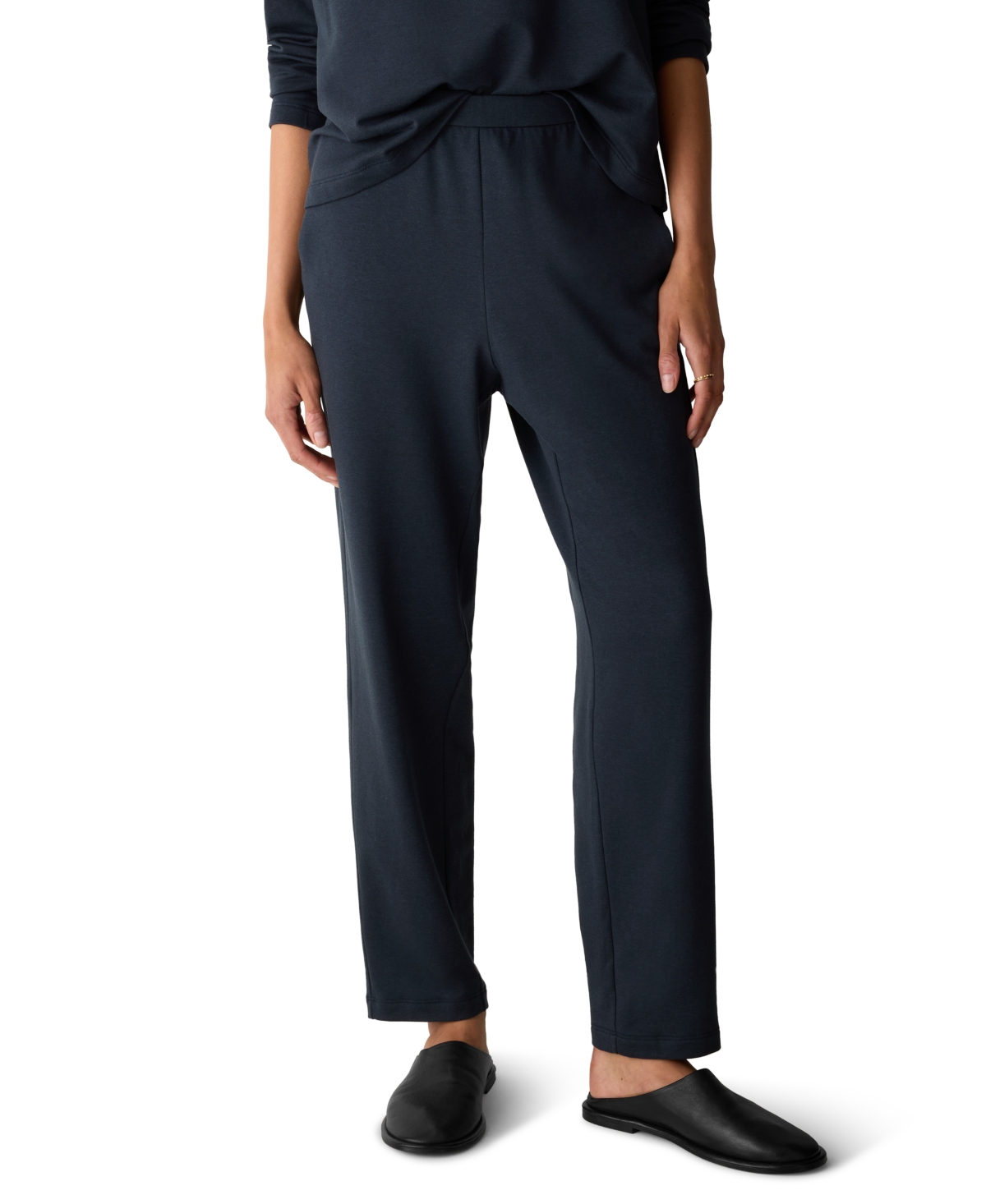 Click here for Eileen Fisher Womens Hug Slouchy Brushed Terry Ank... prices