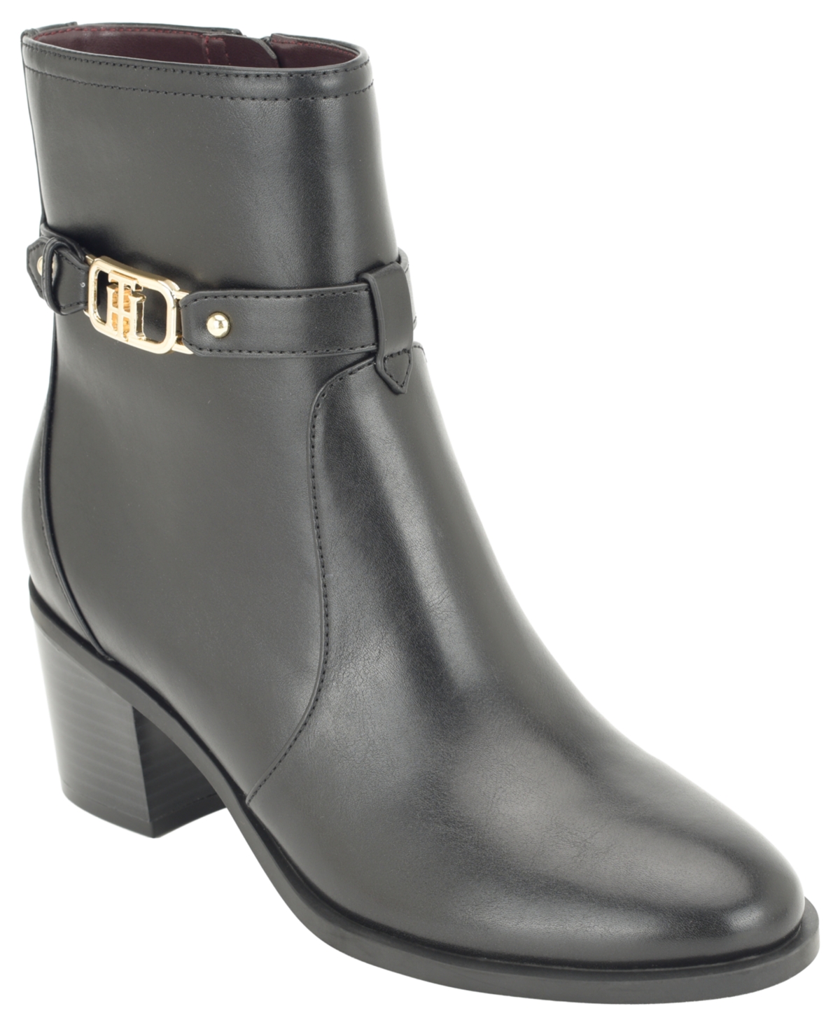 Click here for Tommy Hilfiger Womens Cranson Block Heel Dress Boo... prices