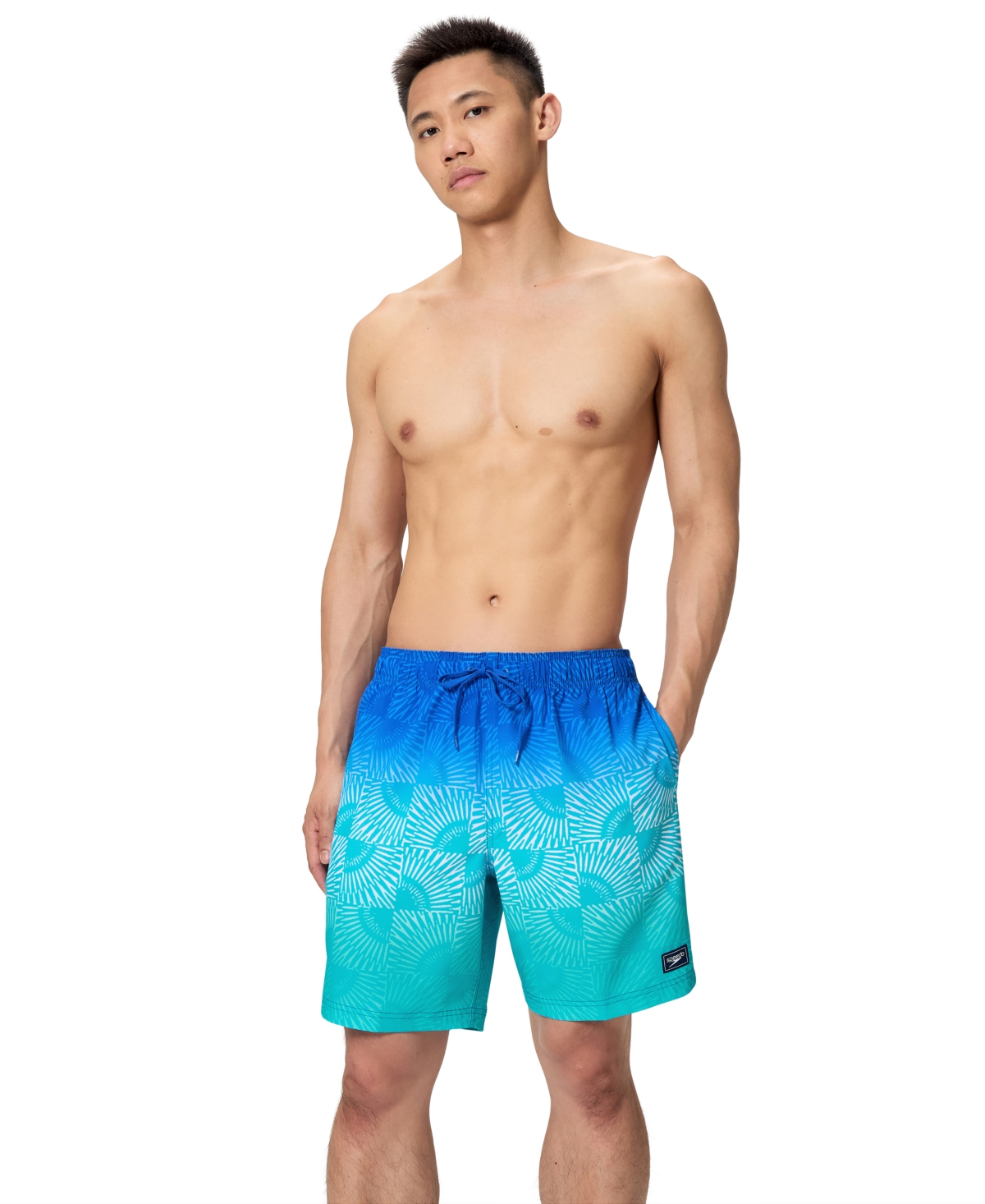 Click here for Speedo Mens Engineered Print Redondo Edge Volley S... prices